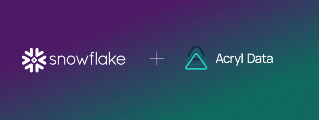 Acryl Data Named Snowflake Premier-Tier Partner