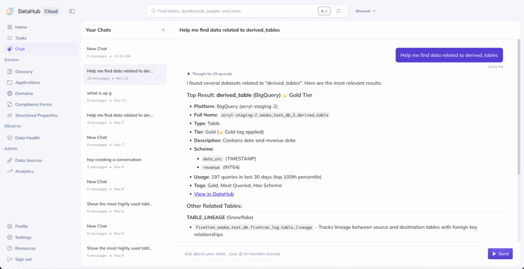 DataHub Town Hall: Building Trustworthy AI Agents